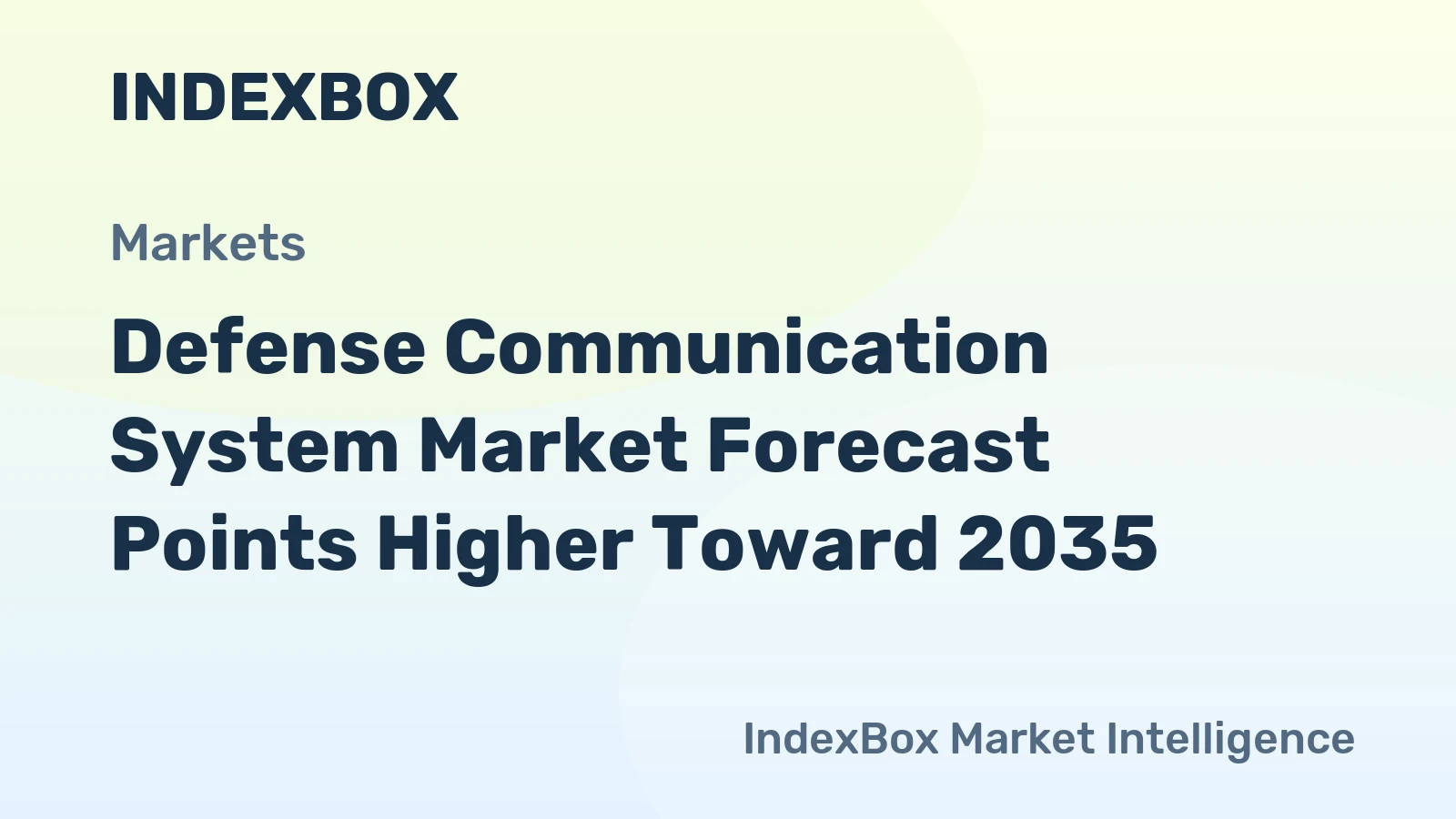 Defense Communication System Market Forecast Points Higher Toward 2035, Driven by Military Network Modernization and Resilient Communications Demand