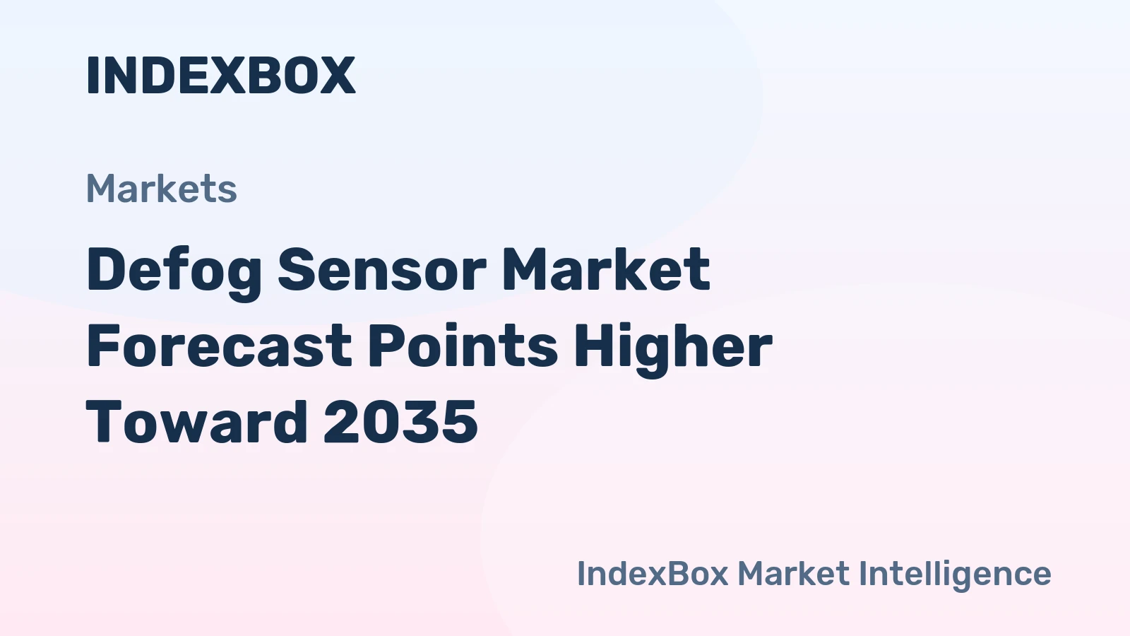 Defog Sensor Market Forecast Points Higher Toward 2035, Driven by Automotive Safety and Industrial Automation Demands