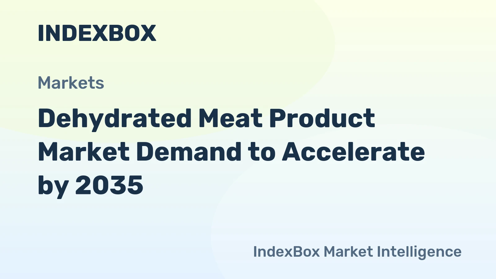 Dehydrated Meat Product Market Demand to Accelerate by 2035, Driven by Premium Snacking and Functional Food Trends
