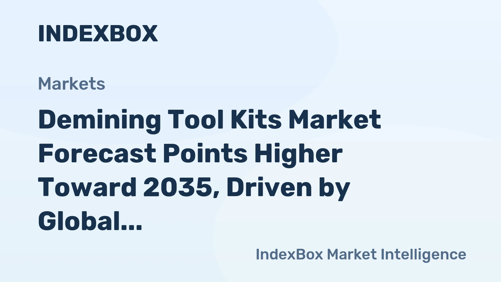 Demining Tool Kits Market Forecast Points Higher Toward 2035, Driven by Global Clearance Commitments