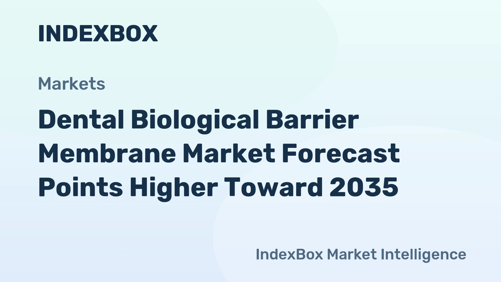 Dental Biological Barrier Membrane Market Forecast Points Higher Toward 2035, Driven by Expanding Implantology Volumes