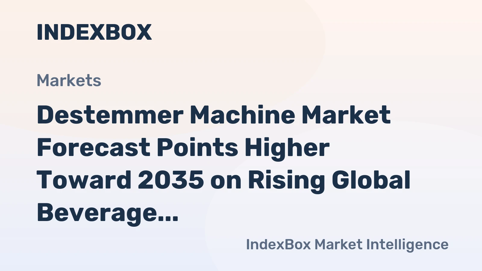Destemmer Machine Market Forecast Points Higher Toward 2035 on Rising Global Beverage Demand