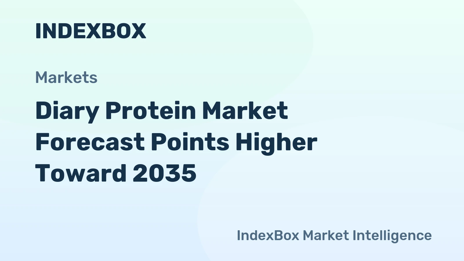 Diary Protein Market Forecast Points Higher Toward 2035, Driven by Sports Nutrition and Clean-Label Reformulation