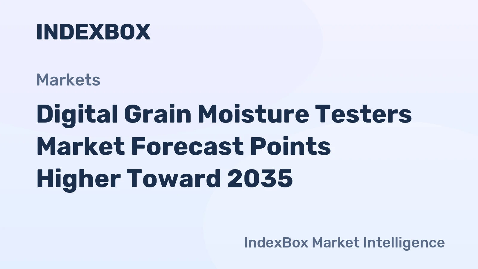 Digital Grain Moisture Testers Market Forecast Points Higher Toward 2035, Driven by Stricter Global Grain Trade Standards