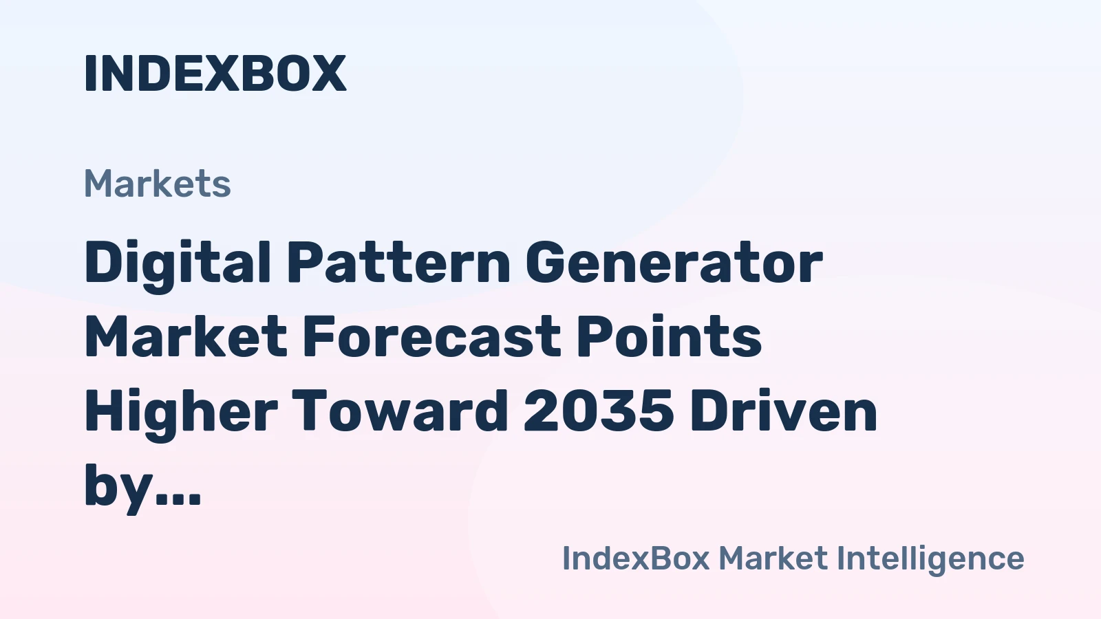 Digital Pattern Generator Market Forecast Points Higher Toward 2035 Driven by Semiconductor Complexity and Data Center Expansion