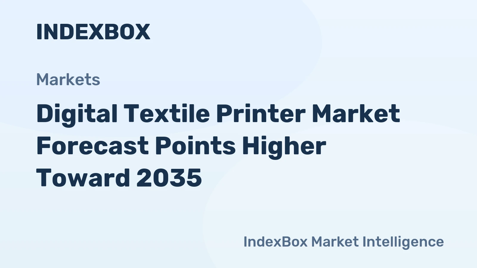 Digital Textile Printer Market Forecast Points Higher Toward 2035, Driven by Fast Fashion and on-Demand Customization