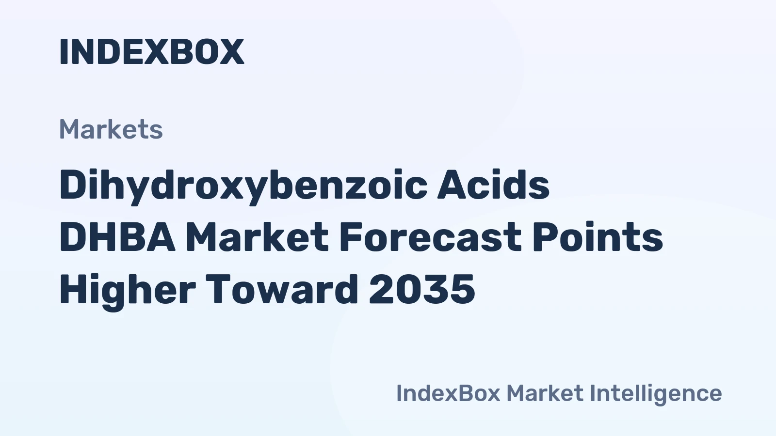 Dihydroxybenzoic Acids DHBA Market Forecast Points Higher Toward 2035, Driven by Expanding Pharmaceutical and Cosmetic Applications