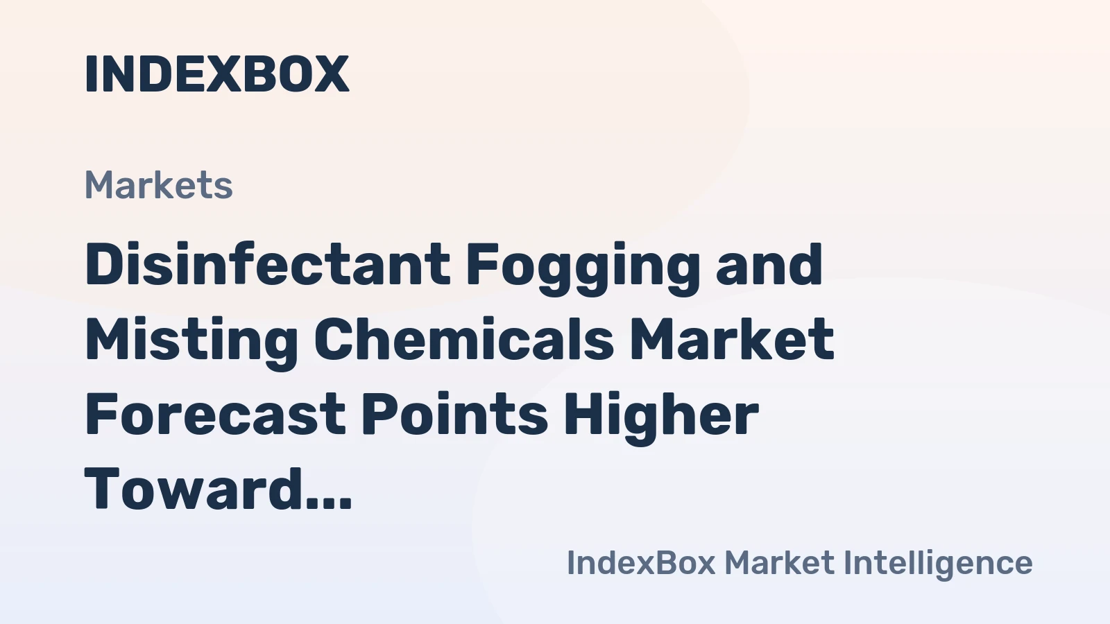 Disinfectant Fogging and Misting Chemicals Market Forecast Points Higher Toward 2035, Driven by Healthcare Protocols