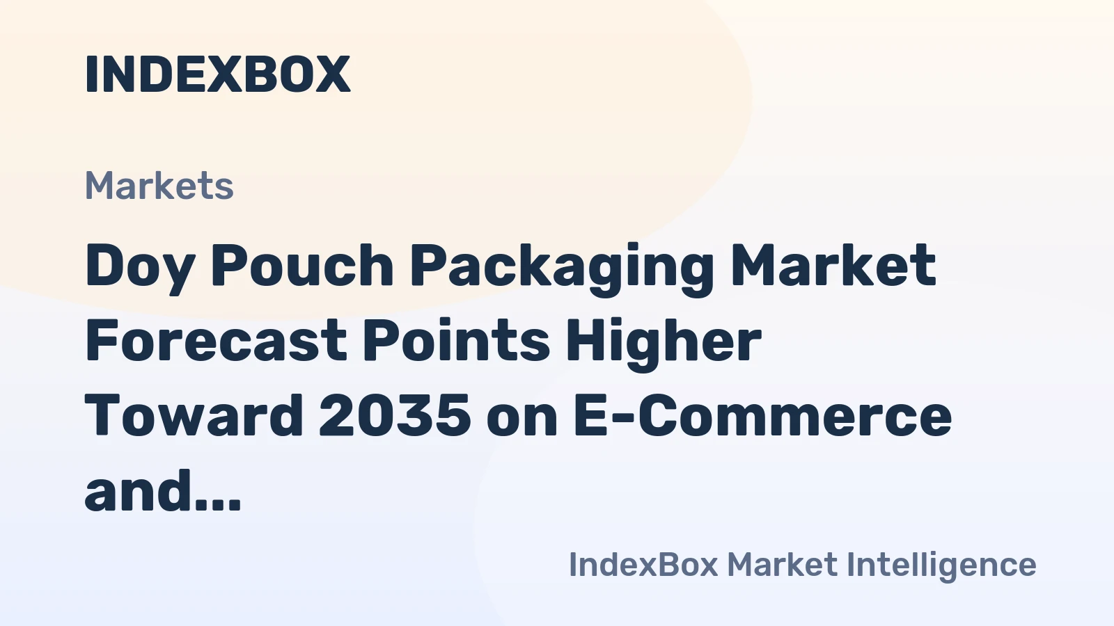 Doy Pouch Packaging Market Forecast Points Higher Toward 2035 on E-Commerce and Sustainability Shifts