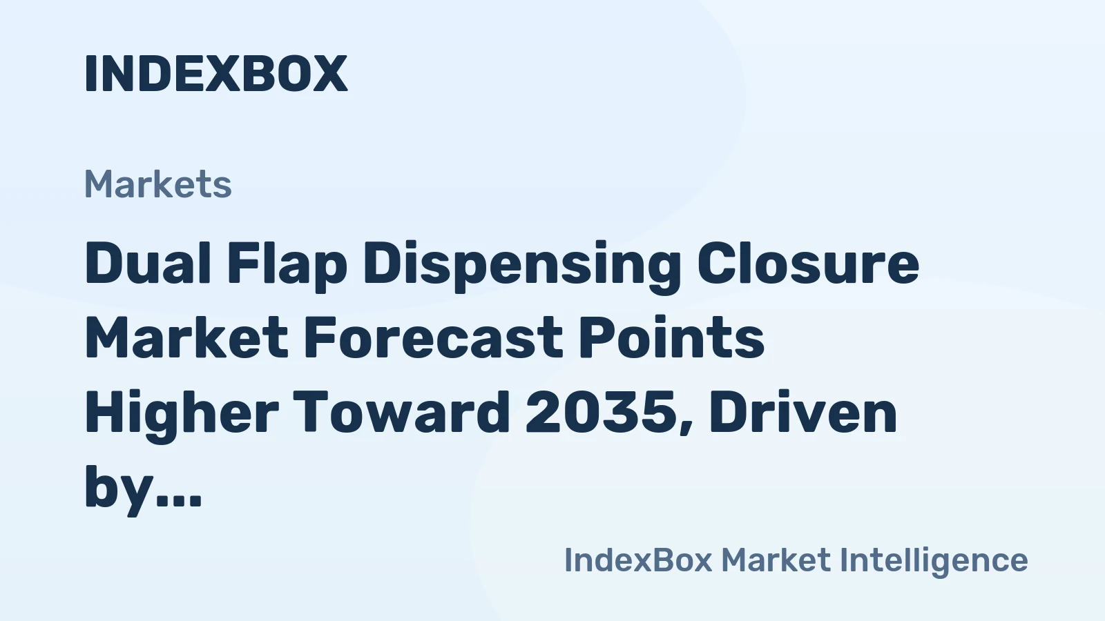 Dual Flap Dispensing Closure Market Forecast Points Higher Toward 2035, Driven by Premiumization