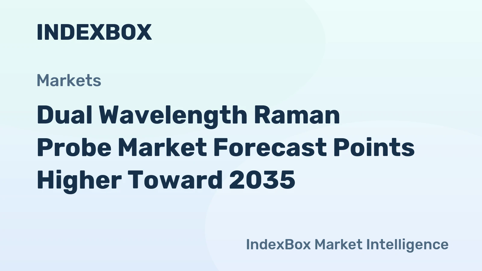 Dual Wavelength Raman Probe Market Forecast Points Higher Toward 2035, Driven by Pharmaceutical Process Analytics
