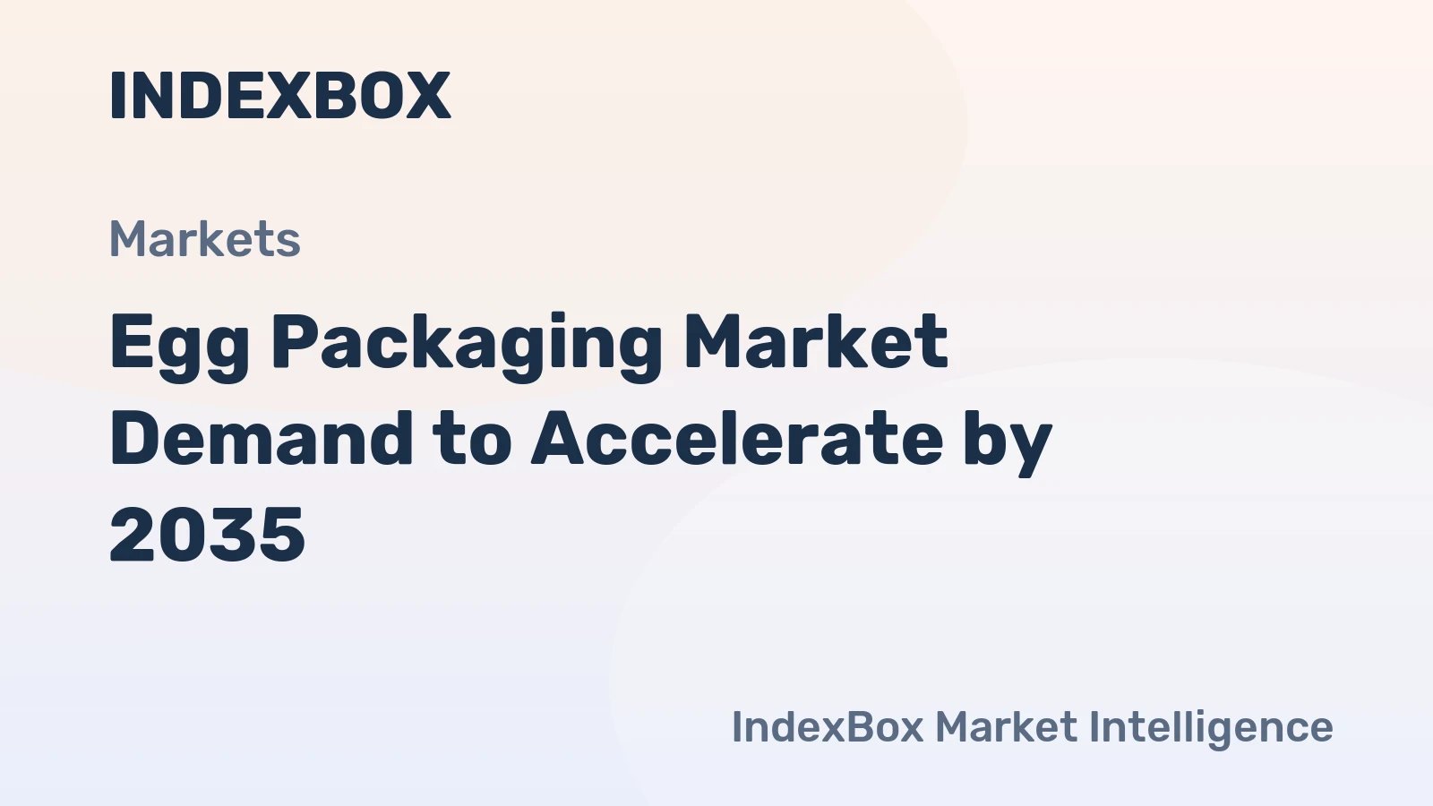 Egg Packaging Market Demand to Accelerate by 2035, Driven by Retail Premiumization and Supply Chain Modernization