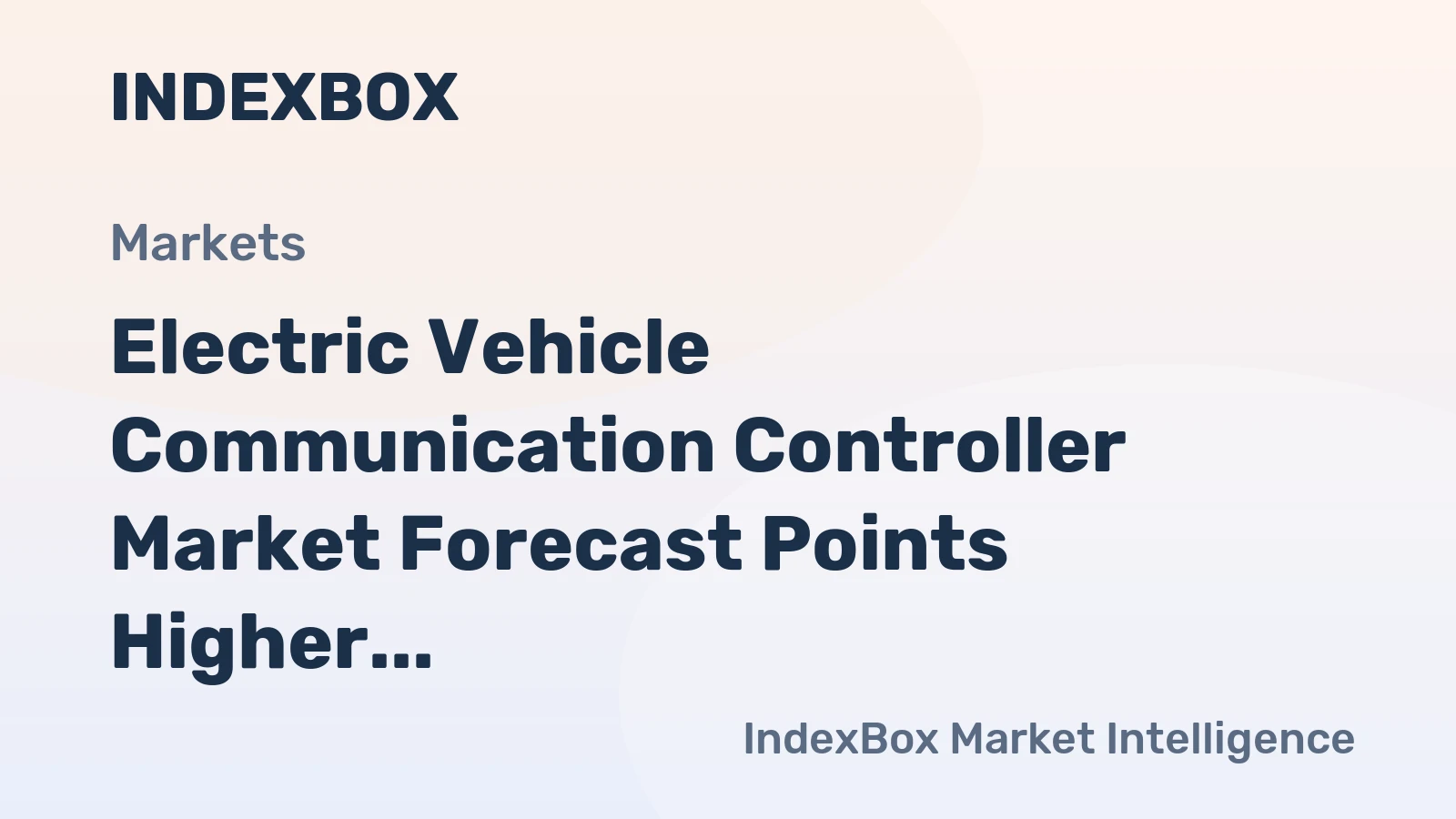 Electric Vehicle Communication Controller Market Forecast Points Higher Toward 2035, Driven by ISO 15118 and V2G Protocol Mandates