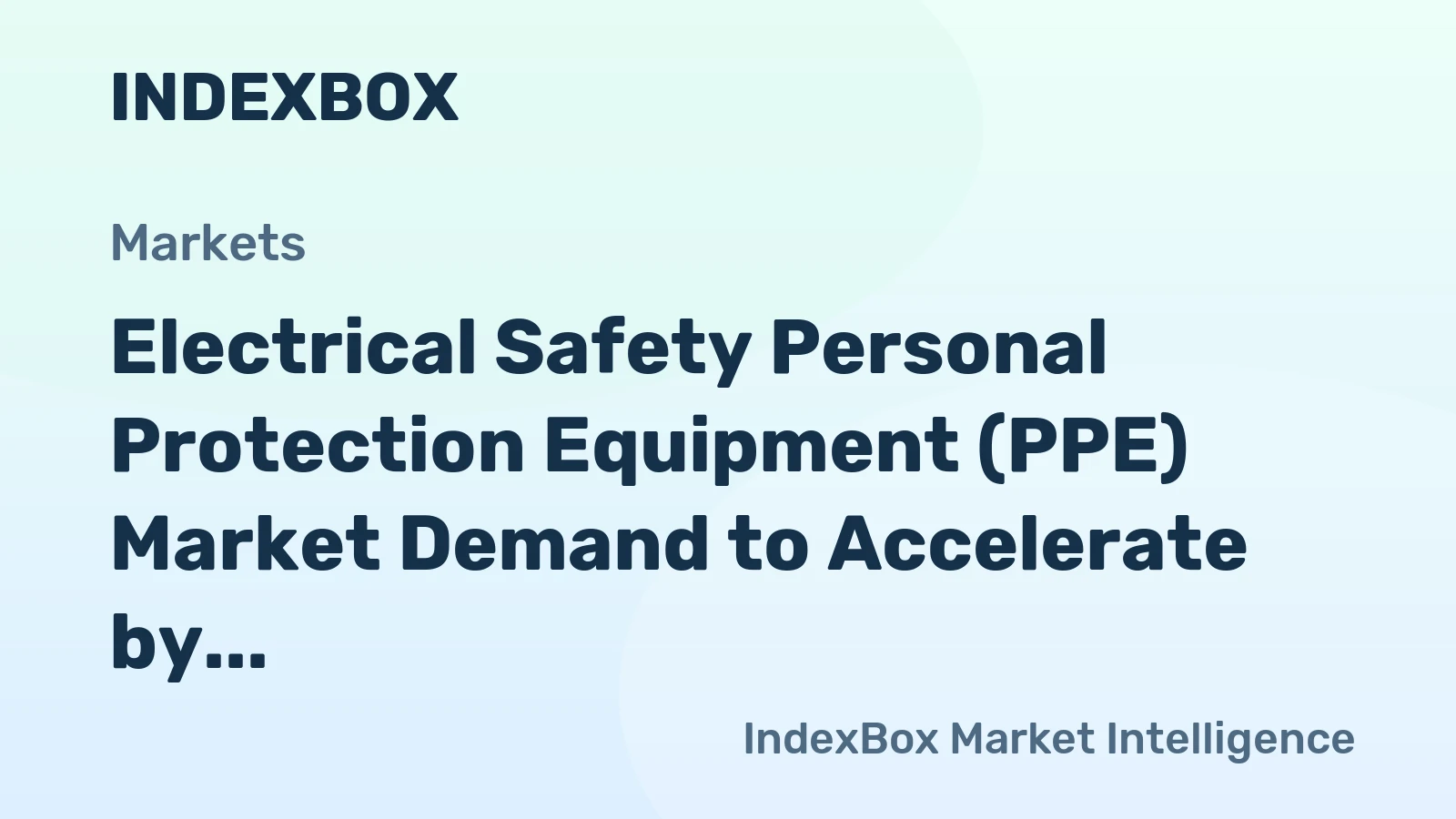 Electrical Safety Personal Protection Equipment (PPE) Market Demand to Accelerate by 2035 on Grid Modernization