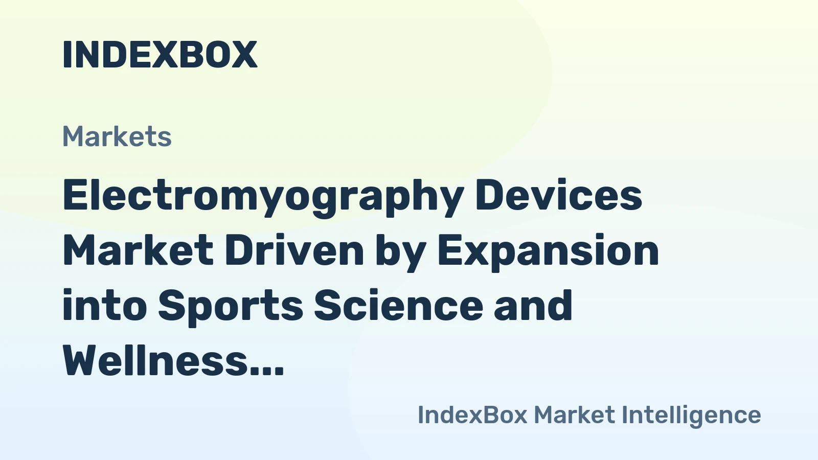Electromyography Devices Market Driven by Expansion into Sports Science and Wellness to 2035