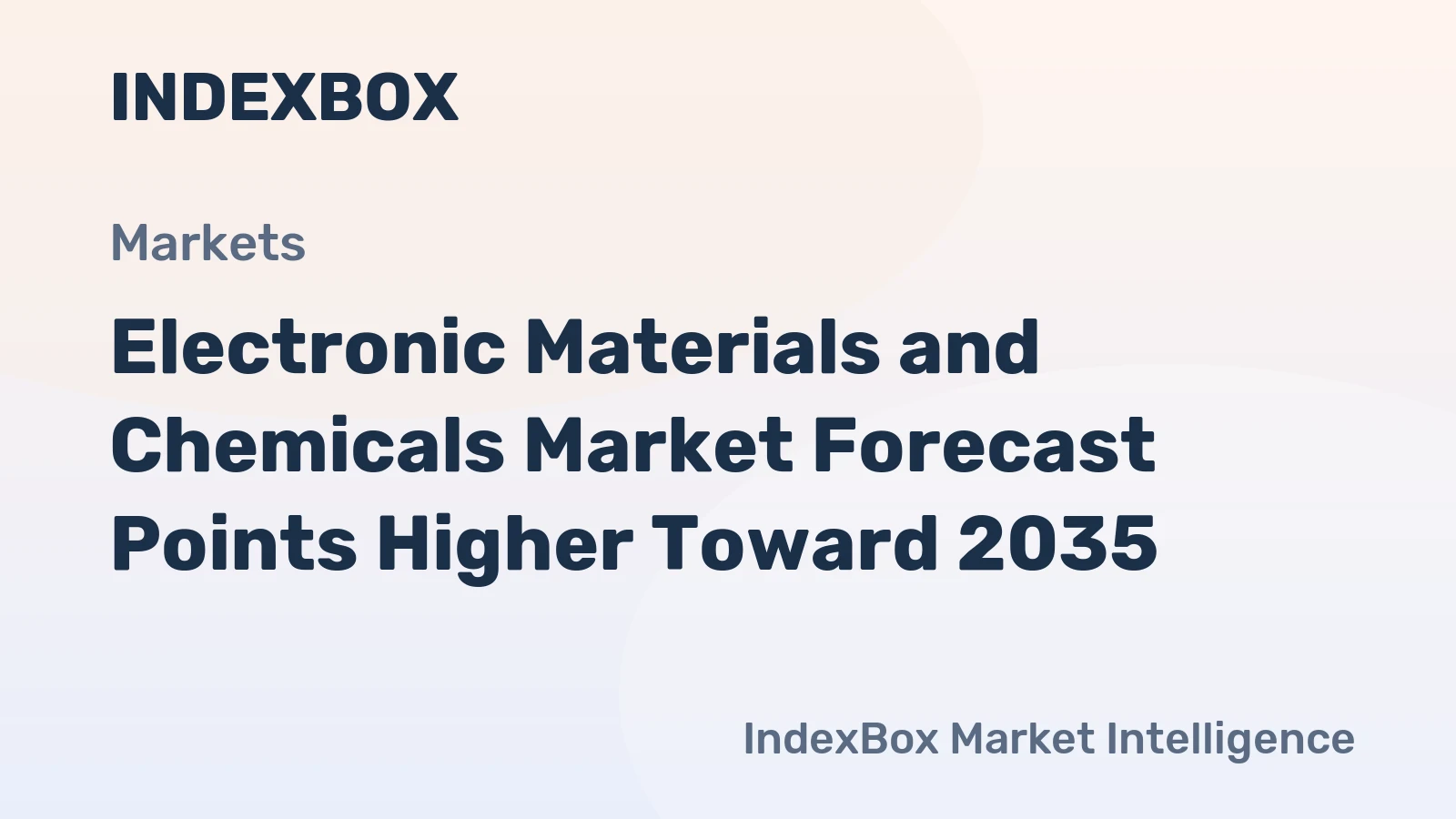 Electronic Materials and Chemicals Market Forecast Points Higher Toward 2035, Driven by AI Chip Demand and Advanced Packaging