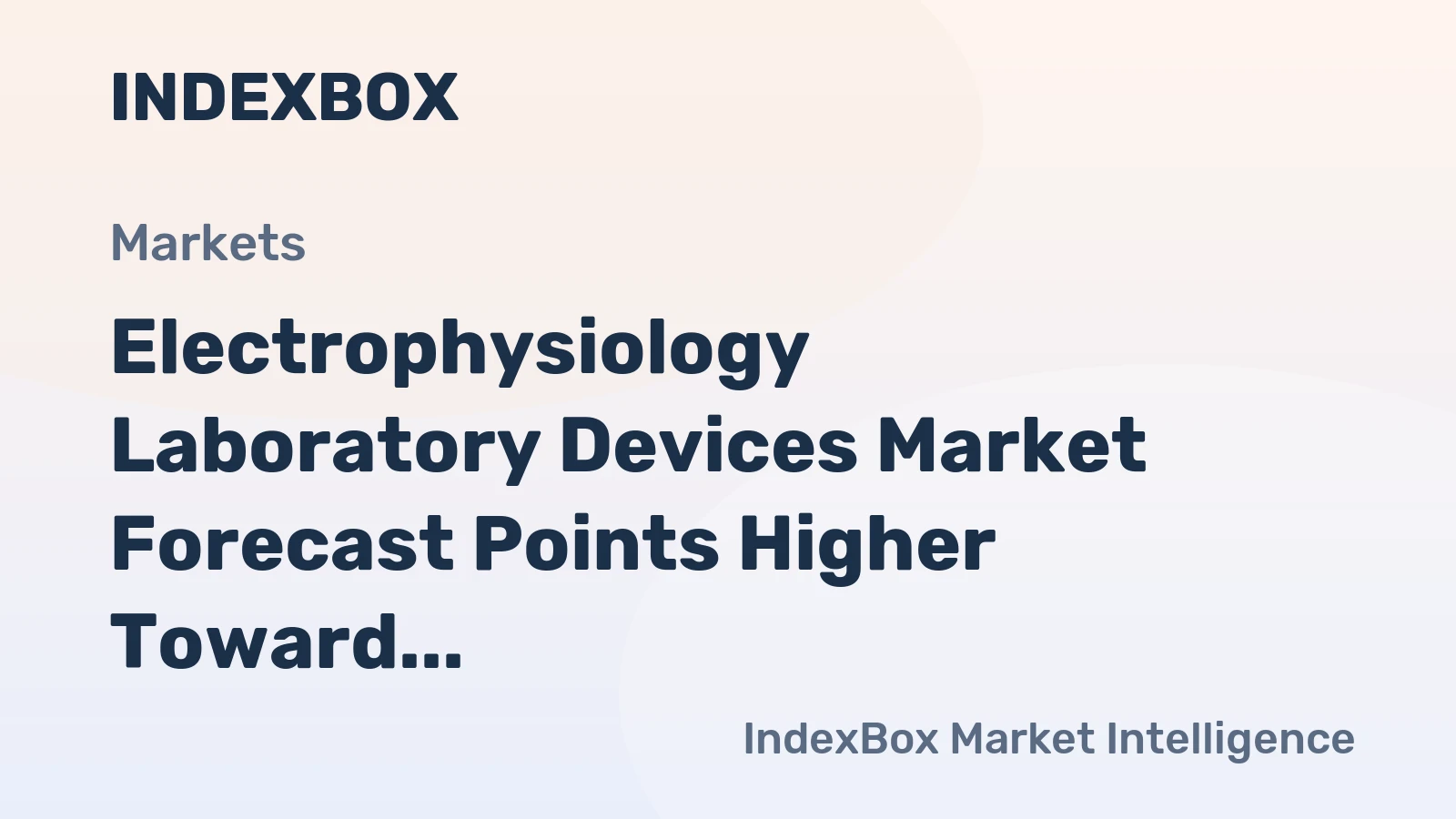 Electrophysiology Laboratory Devices Market Forecast Points Higher Toward 2035 Amid Rising Arrhythmia Burden
