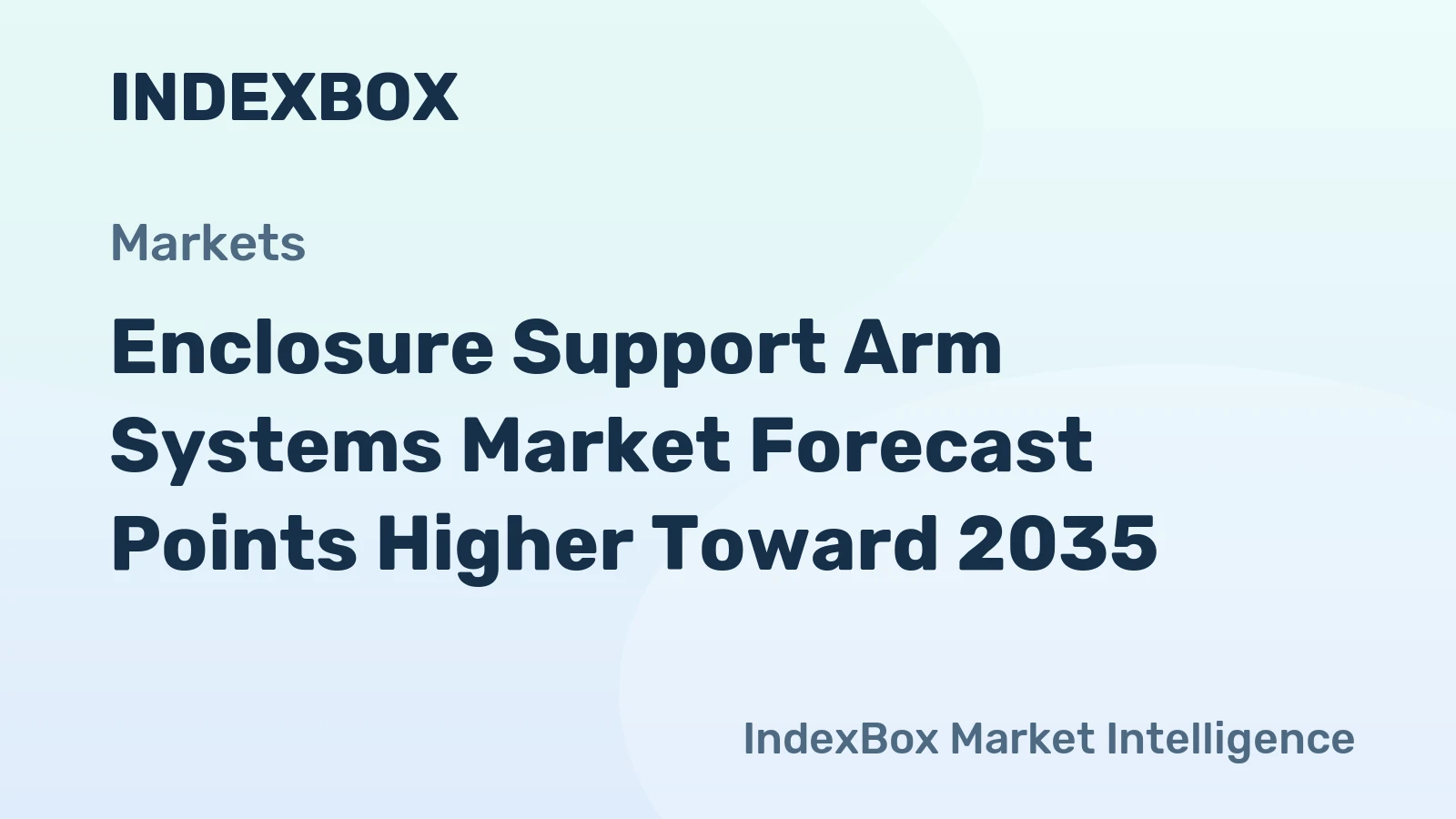 Enclosure Support Arm Systems Market Forecast Points Higher Toward 2035, Driven by Industrial Automation and Ergonomic Workspace Demand