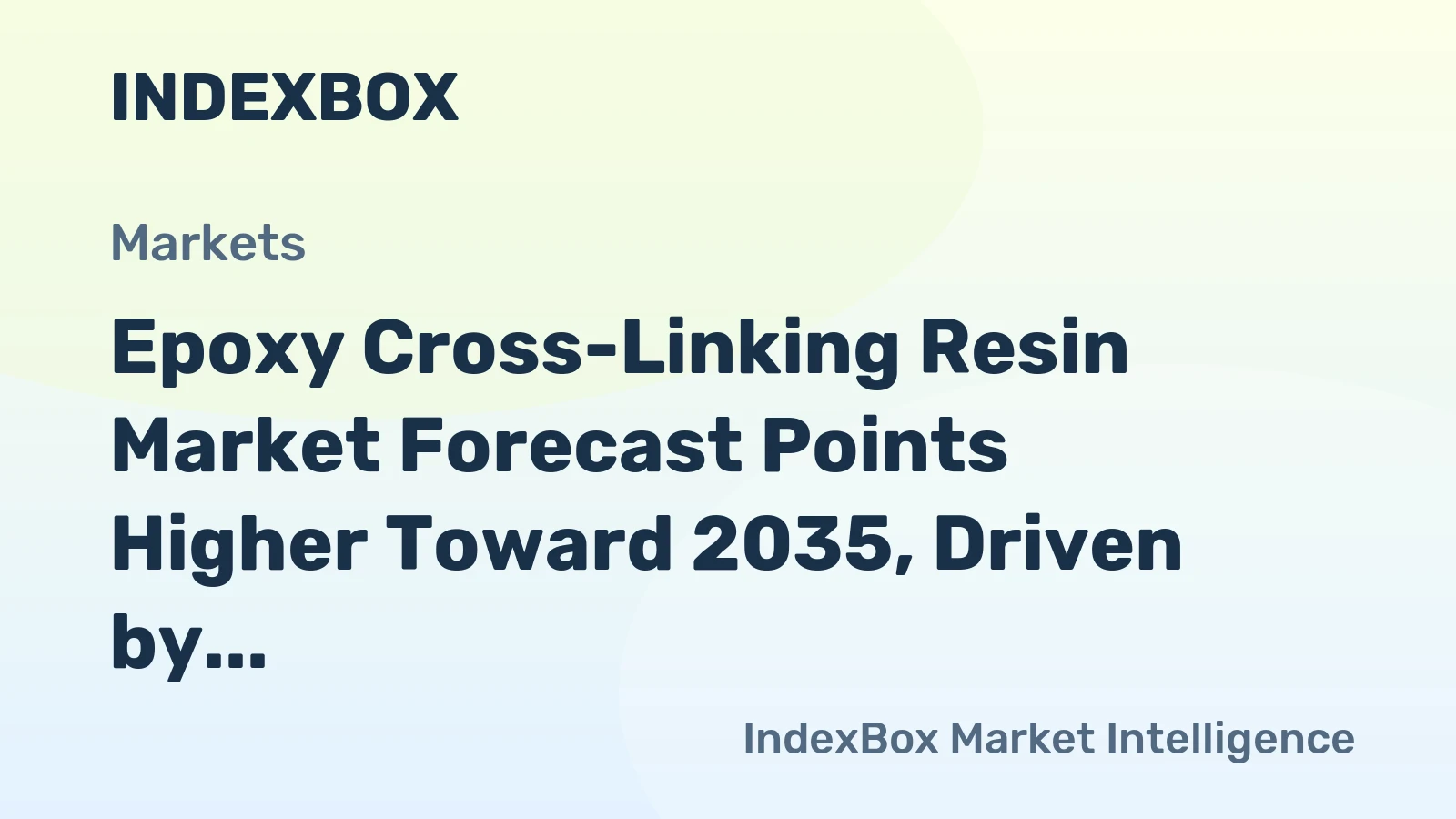 Epoxy Cross-Linking Resin Market Forecast Points Higher Toward 2035, Driven by E-Commerce Packaging Demand