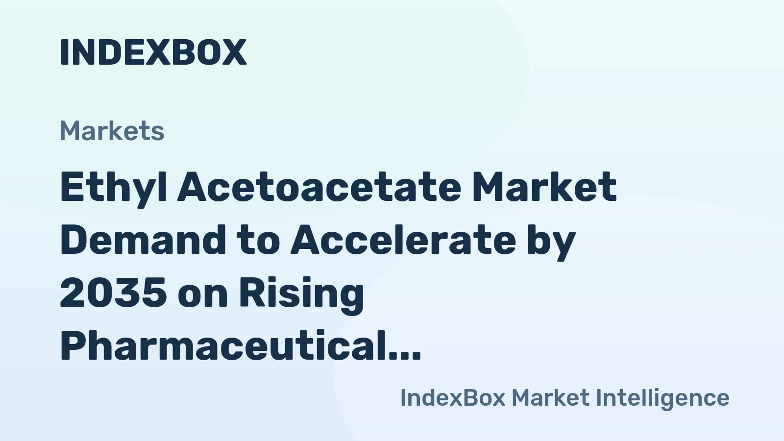 Ethyl Acetoacetate Market Demand to Accelerate by 2035 on Rising Pharmaceutical Intermediate Needs
