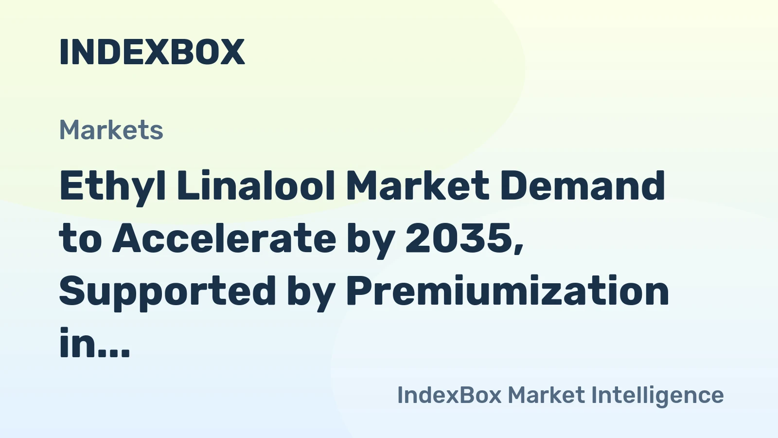 Ethyl Linalool Market Demand to Accelerate by 2035, Supported by Premiumization in Personal Care