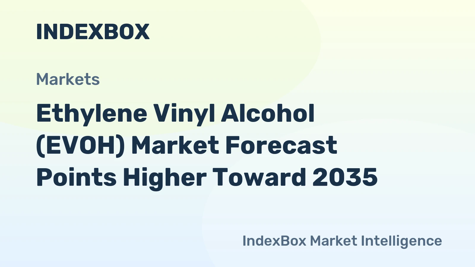 Ethylene Vinyl Alcohol (EVOH) Market Forecast Points Higher Toward 2035, Driven by Food Waste Reduction Mandates