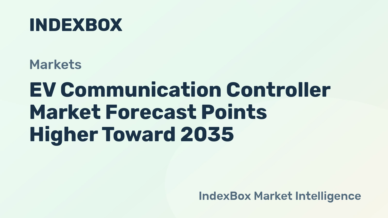 EV Communication Controller Market Forecast Points Higher Toward 2035, Driven by Software-Defined Vehicle Architectures