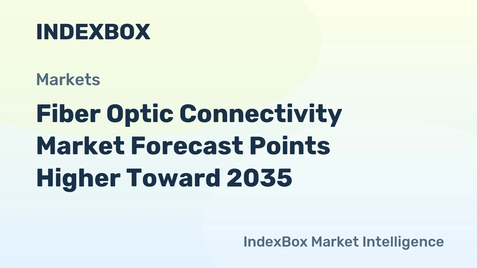 Fiber Optic Connectivity Market Forecast Points Higher Toward 2035, Driven by Hyperscale Data Center Expansion and 5G Densification