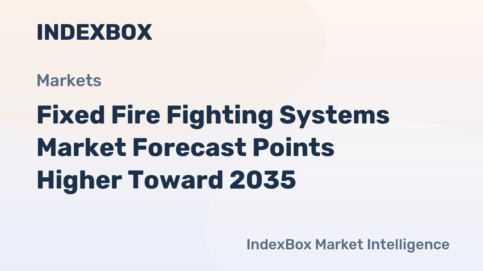 Fixed Fire Fighting Systems Market Forecast Points Higher Toward 2035, Driven by Stricter Fire Safety Codes and Industrial Retrofitting
