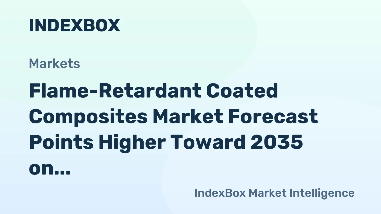 Flame-Retardant Coated Composites Market Forecast Points Higher Toward 2035 on Stricter Fire Safety Codes