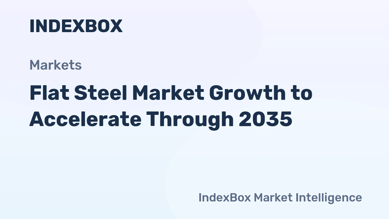 Flat Steel Market Growth to Accelerate Through 2035, Driven by Infrastructure Modernization and Green Energy Transition