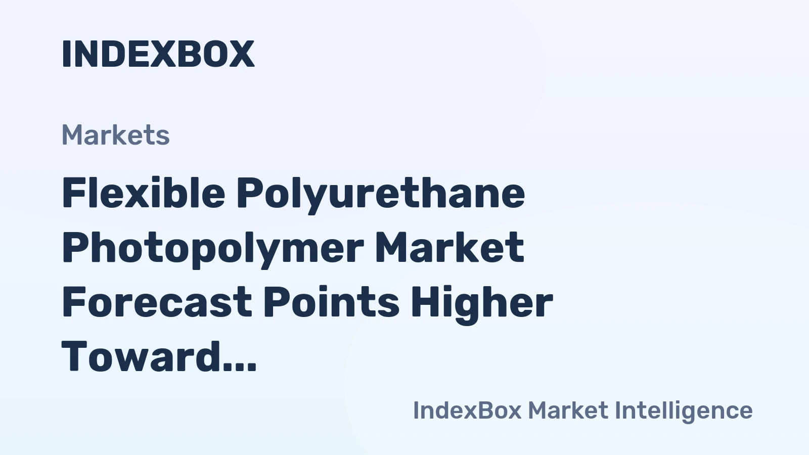 Flexible Polyurethane Photopolymer Market Forecast Points Higher Toward 2035 on Wearable Electronics Demand