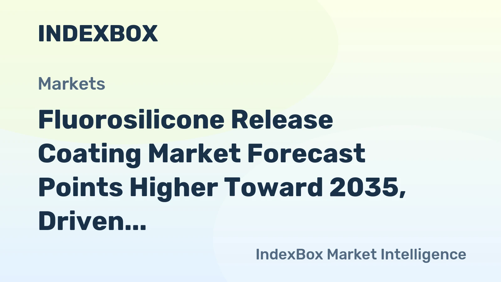 Fluorosilicone Release Coating Market Forecast Points Higher Toward 2035, Driven by Advanced Packaging Demands