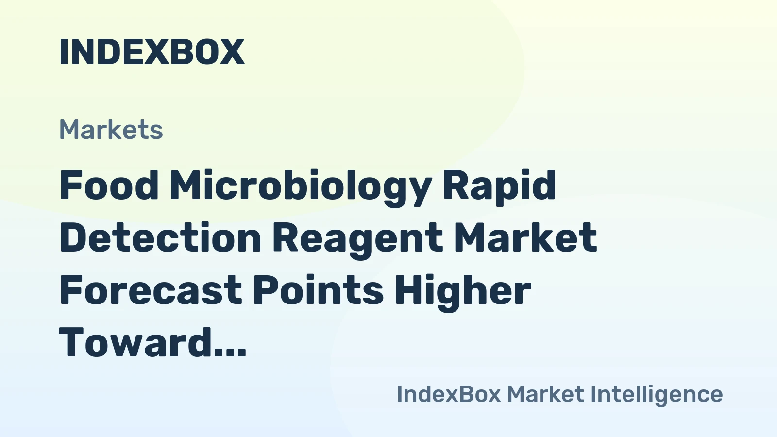 Food Microbiology Rapid Detection Reagent Market Forecast Points Higher Toward 2035 Amid Stricter Global Food Safety Mandates