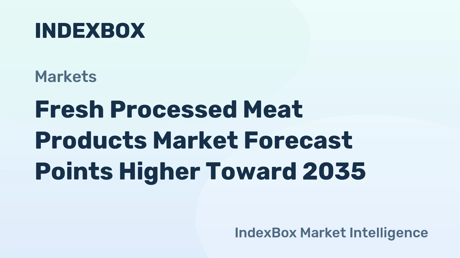 Fresh Processed Meat Products Market Forecast Points Higher Toward 2035, Driven by Premiumization and Convenience Demand
