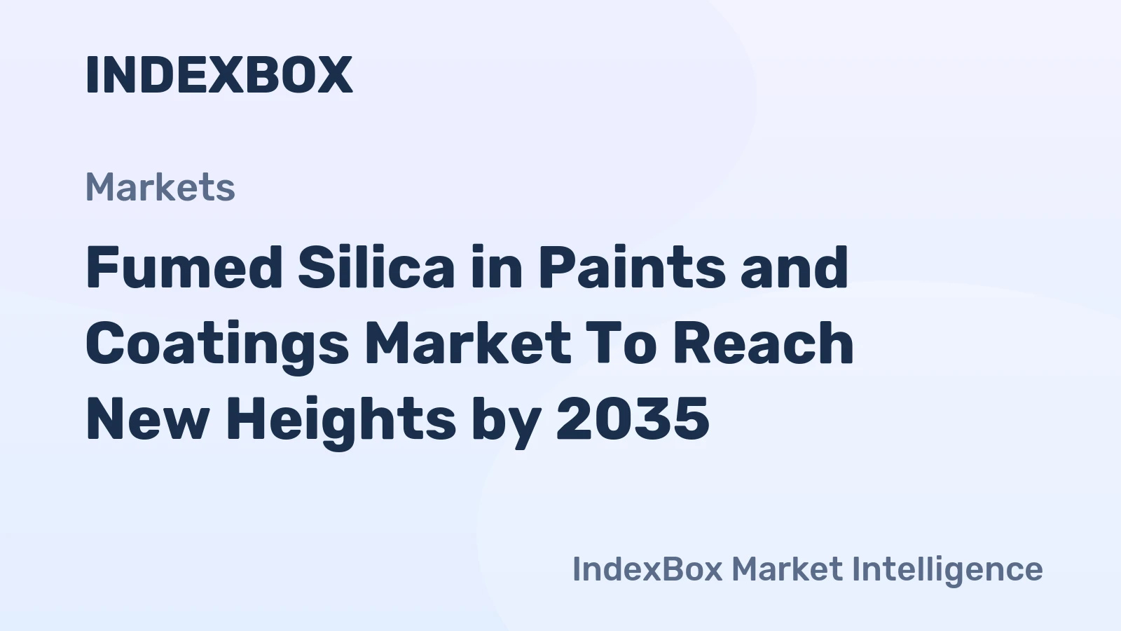 Fumed Silica in Paints and Coatings Market to Reach New Heights by 2035, Driven by Rising Demand for High-Performance Coatings