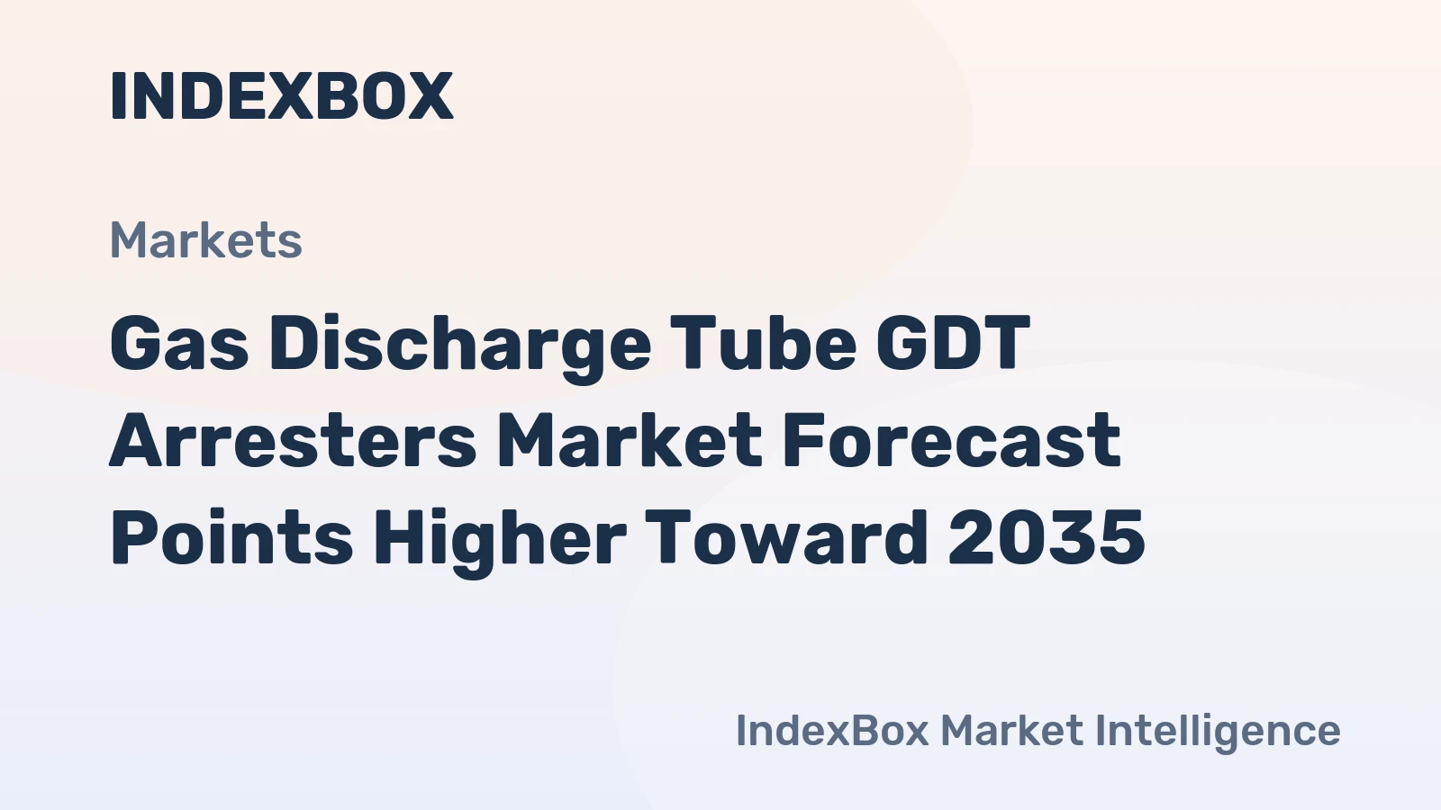 Gas Discharge Tube GDT Arresters Market Forecast Points Higher Toward 2035, Driven by 5G and Grid Modernization
