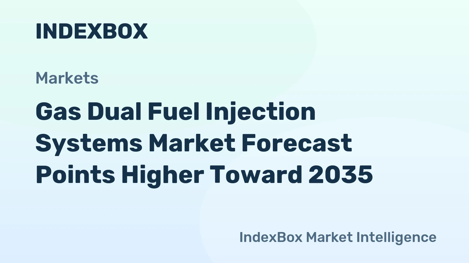 Gas Dual Fuel Injection Systems Market Forecast Points Higher Toward 2035, Driven by Emissions Regulations and Fuel Flexibility Demand