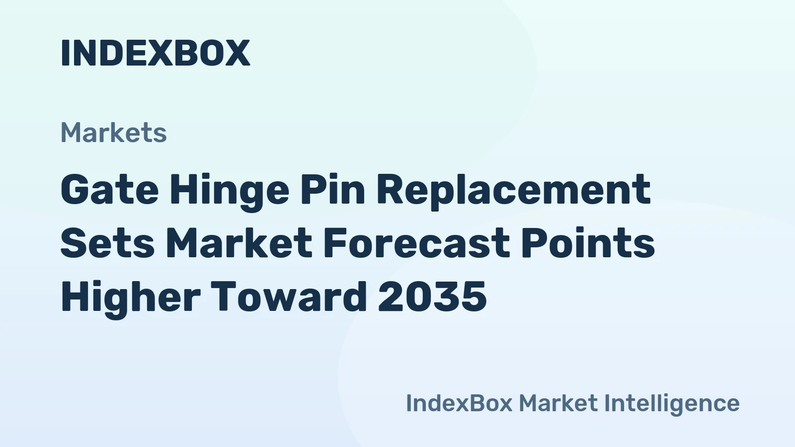 Gate Hinge Pin Replacement Sets Market Forecast Points Higher Toward 2035, Driven by Livestock Infrastructure Modernization