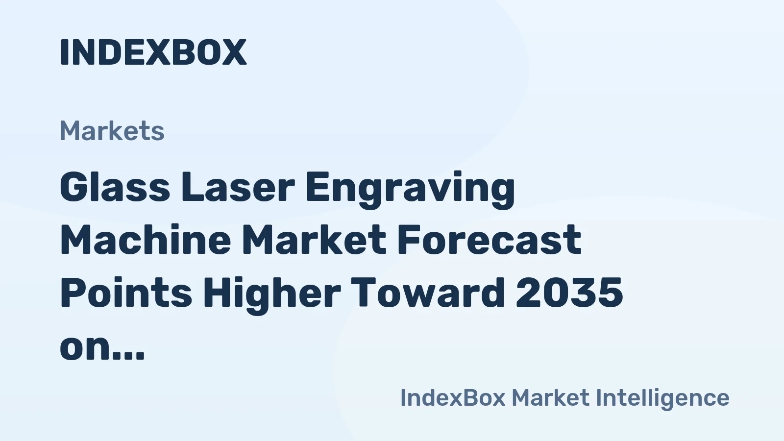 Glass Laser Engraving Machine Market Forecast Points Higher Toward 2035 on Expanding Architectural Glass Customization