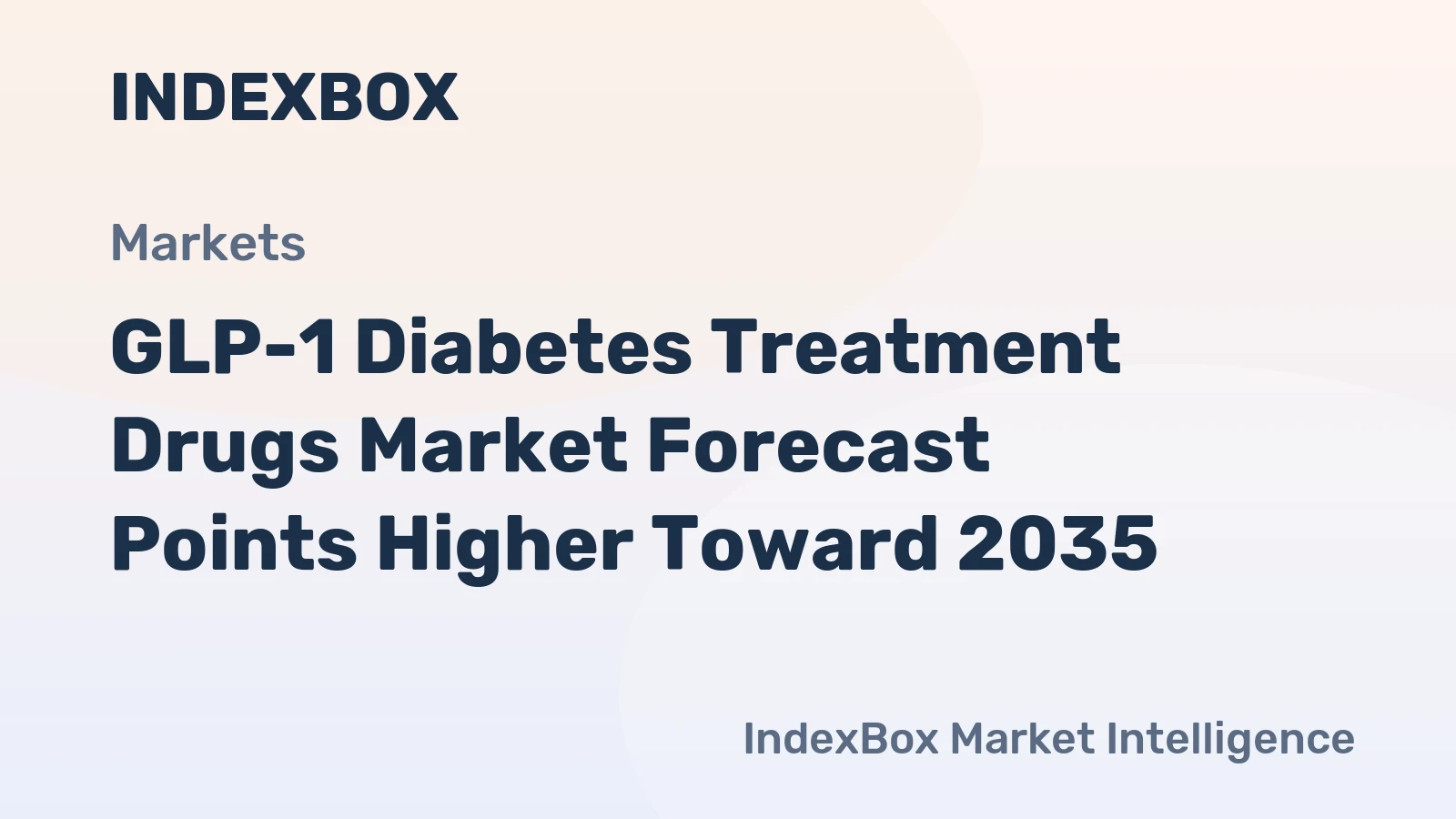 GLP-1 Diabetes Treatment Drugs Market Forecast Points Higher Toward 2035, Driven by Expanding Indications and Oral Formulation Advances