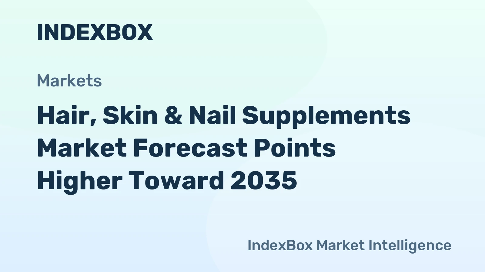Hair, Skin & Nail Supplements Market Forecast Points Higher Toward 2035, Driven by Premiumization and Targeted Ingredient Innovation