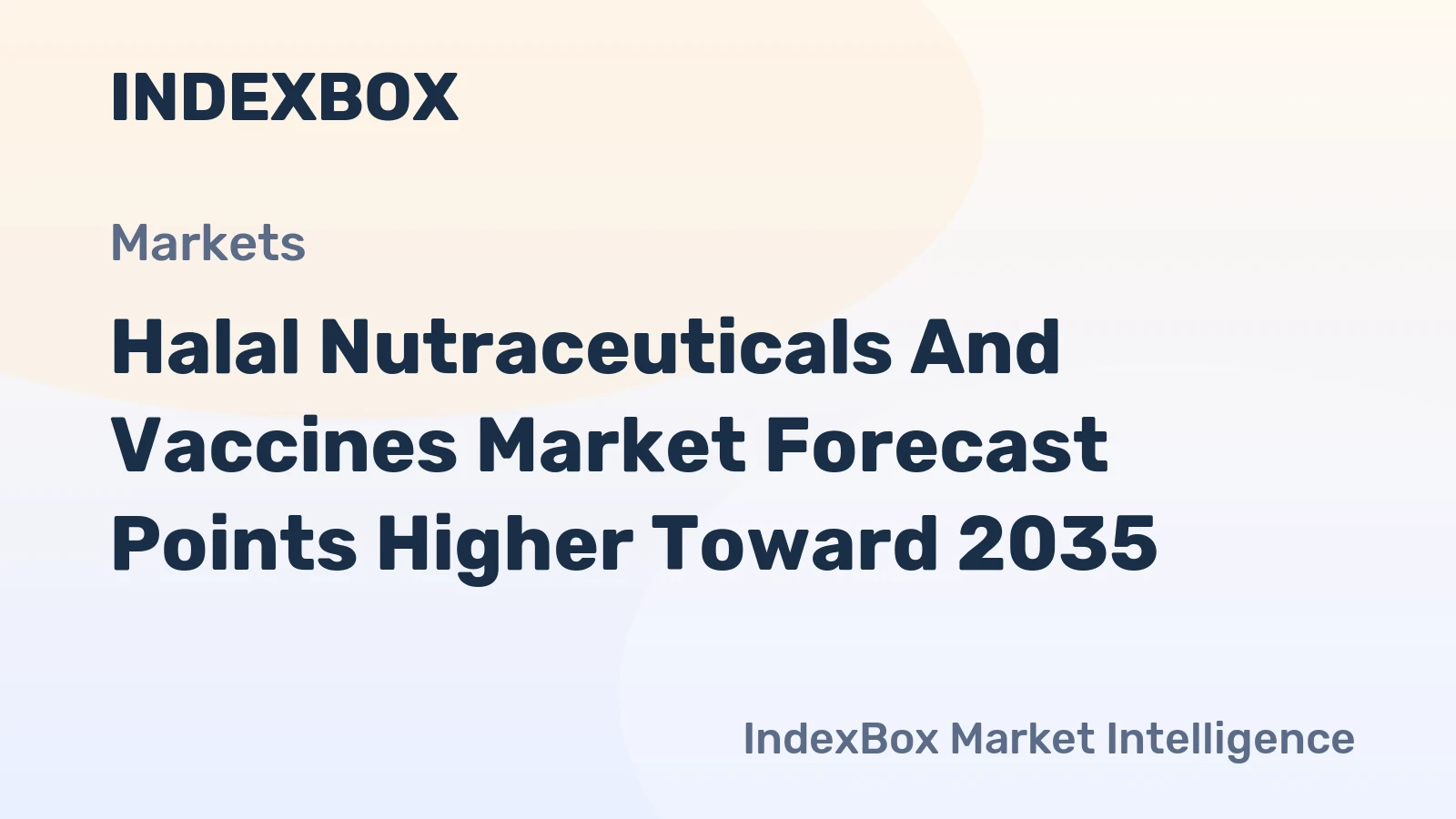 Halal Nutraceuticals and Vaccines Market Forecast Points Higher Toward 2035, Driven by Expanding Muslim Consumer Base and Preventive Health Demand