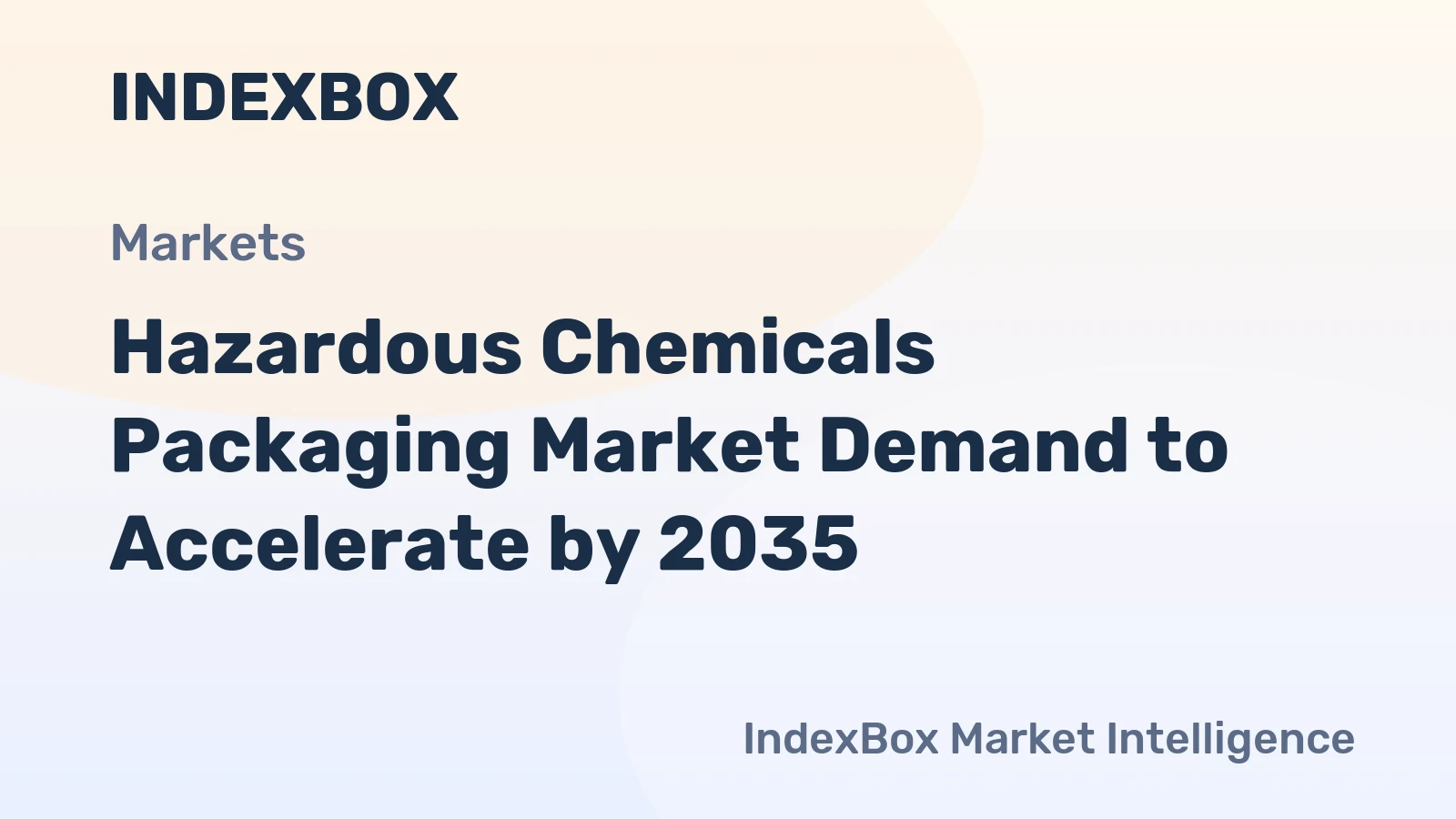 Hazardous Chemicals Packaging Market Demand to Accelerate by 2035, Driven by Global Industrial Expansion and Stricter Safety Mandates