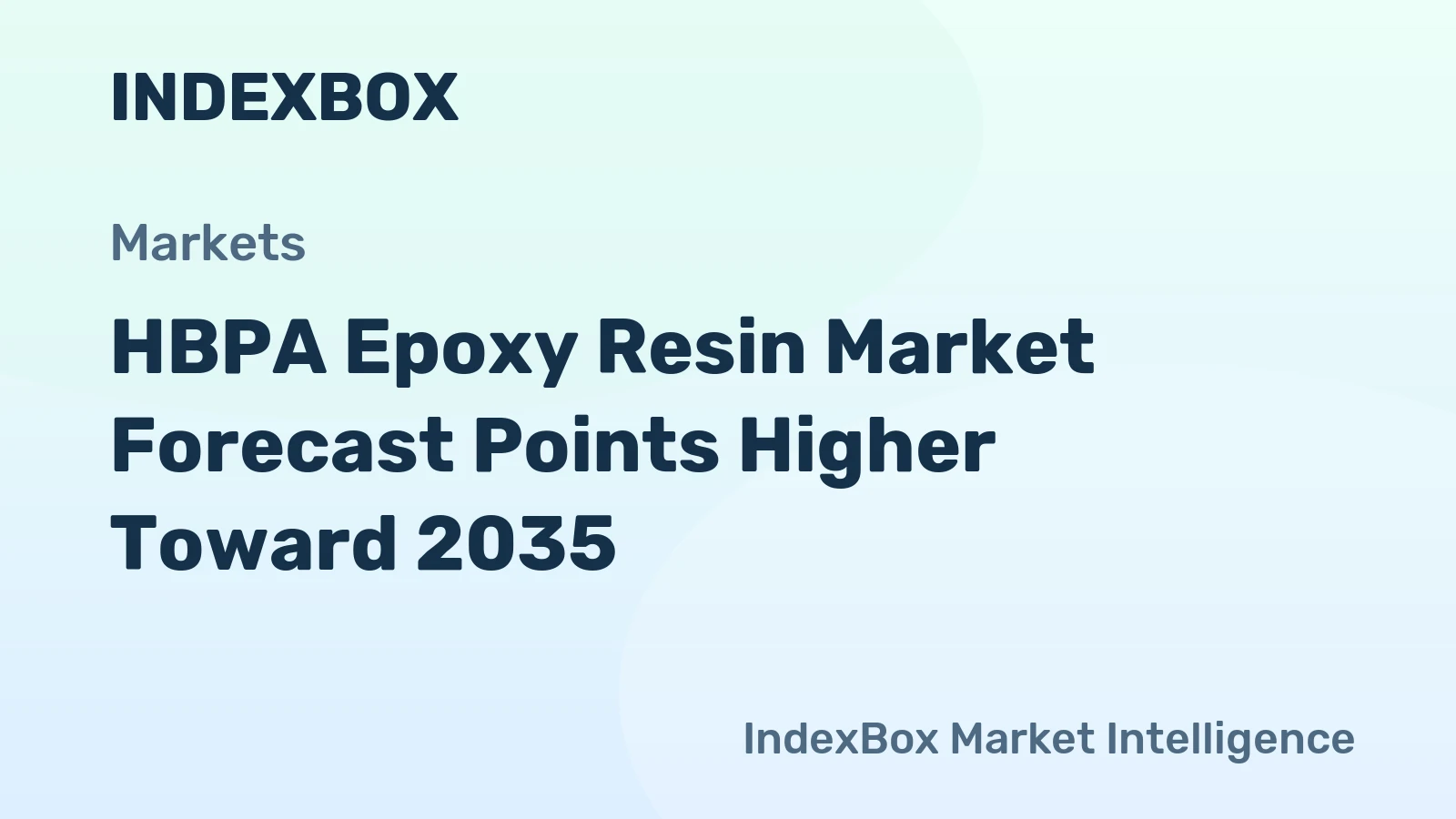 HBPA Epoxy Resin Market Forecast Points Higher Toward 2035, Driven by Demand for High-Performance Coatings and Composites