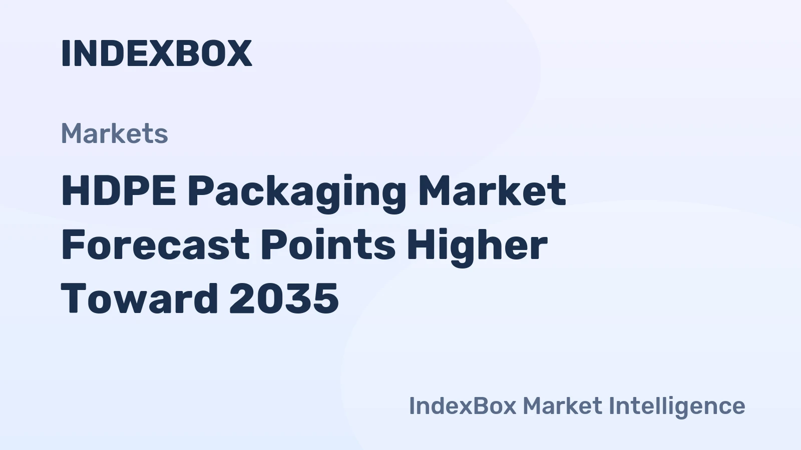 HDPE Packaging Market Forecast Points Higher Toward 2035, Driven by Biopharma Expansion and Sustainability Mandates