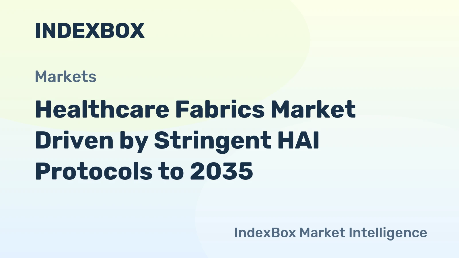 Healthcare Fabrics Market Driven by Stringent HAI Protocols to 2035