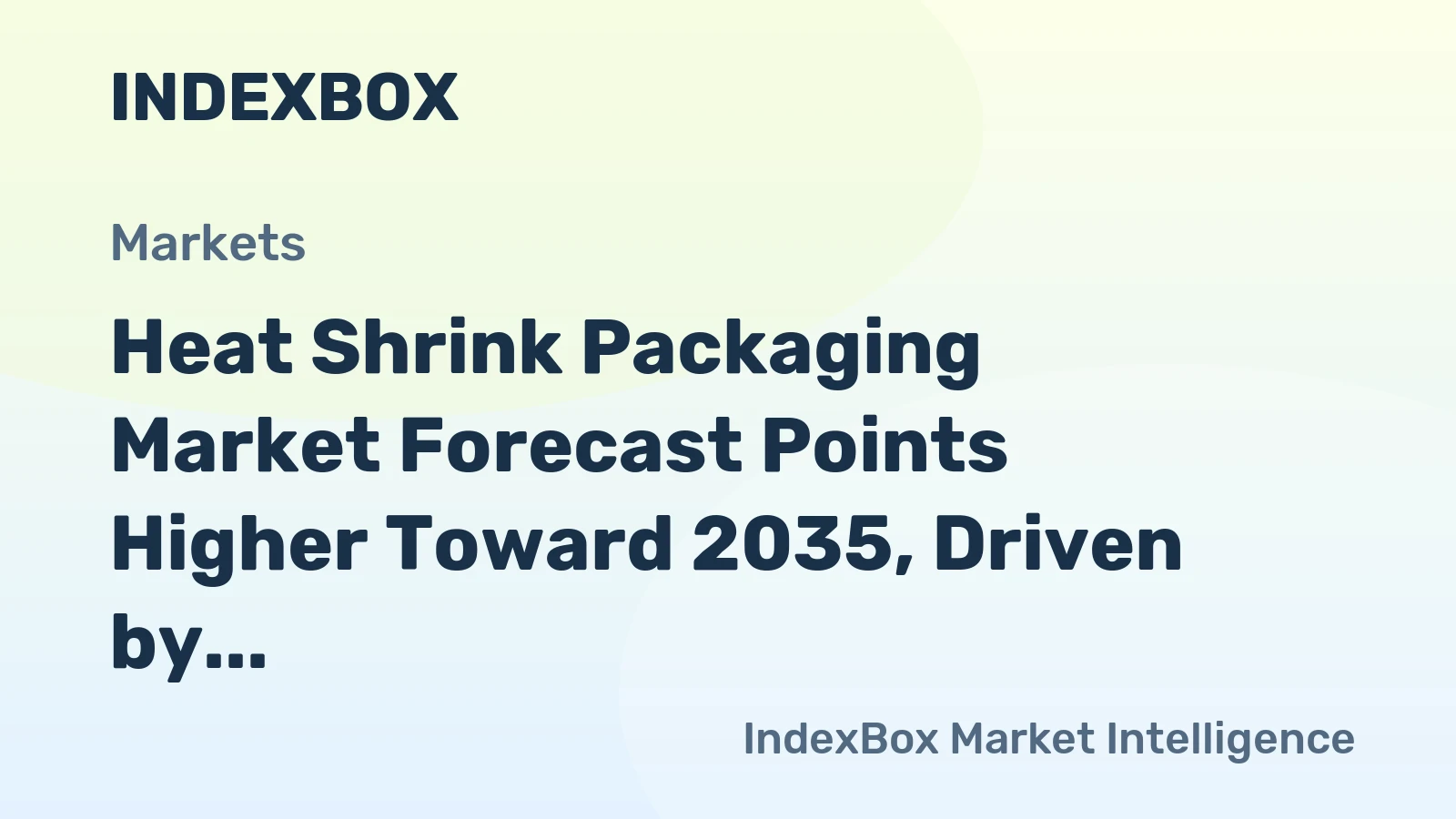 Heat Shrink Packaging Market Forecast Points Higher Toward 2035, Driven by E-Commerce and Retail Modernization