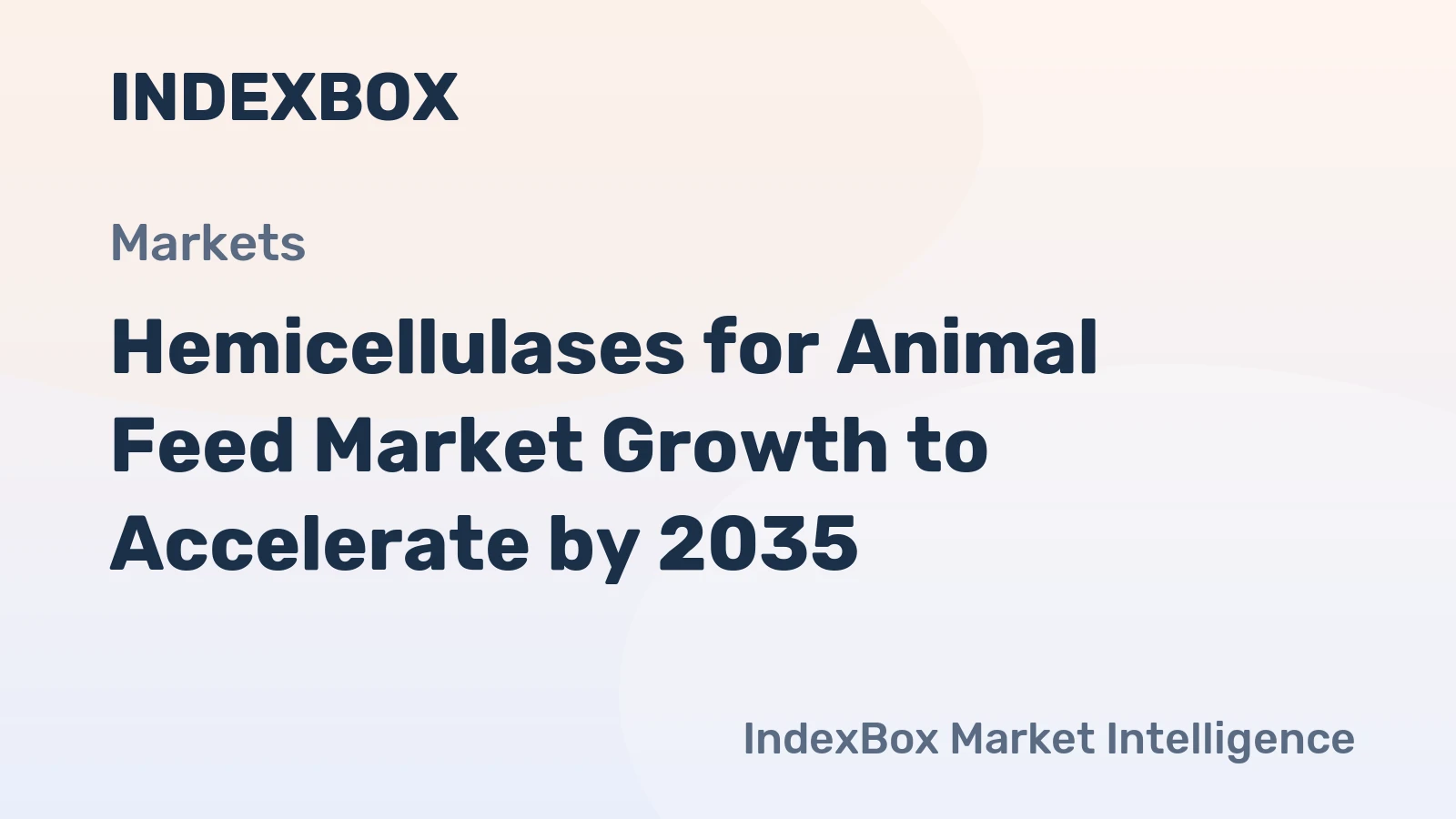 Hemicellulases for Animal Feed Market Growth to Accelerate by 2035, Driven by Rising Demand for Antibiotic-Free Livestock Production