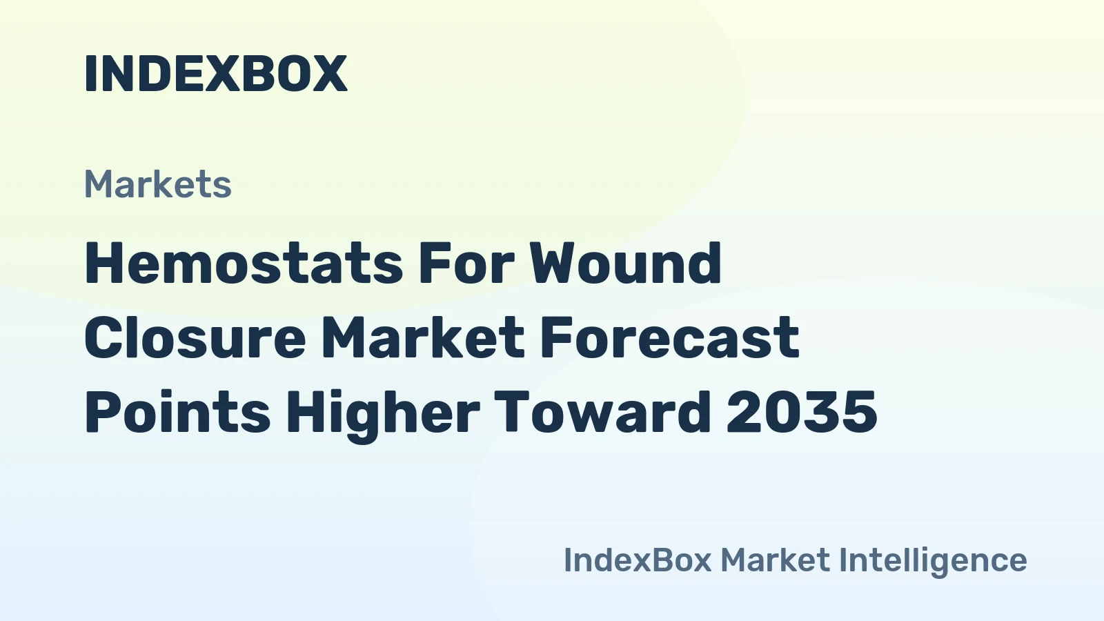 Hemostats for Wound Closure Market Forecast Points Higher Toward 2035, Driven by Rising Surgical Volumes and Advanced Product Adoption